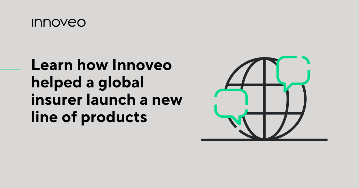 Case Study: Innoveo Helps Global Insurer Launch New Product Line